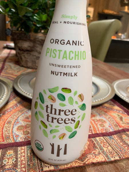 Milk, Three Trees Organic Pistachio Milk, unsweetened 28oz – Cecil ...